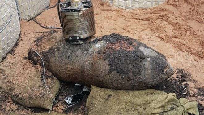 Unexploded WWII Bomb found in Birmingham | 1st Line Defence