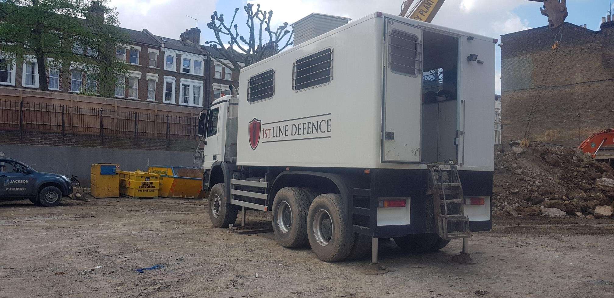 New 1st Line Defence Intrusive UXO Survey Rig - 1st Line Defence