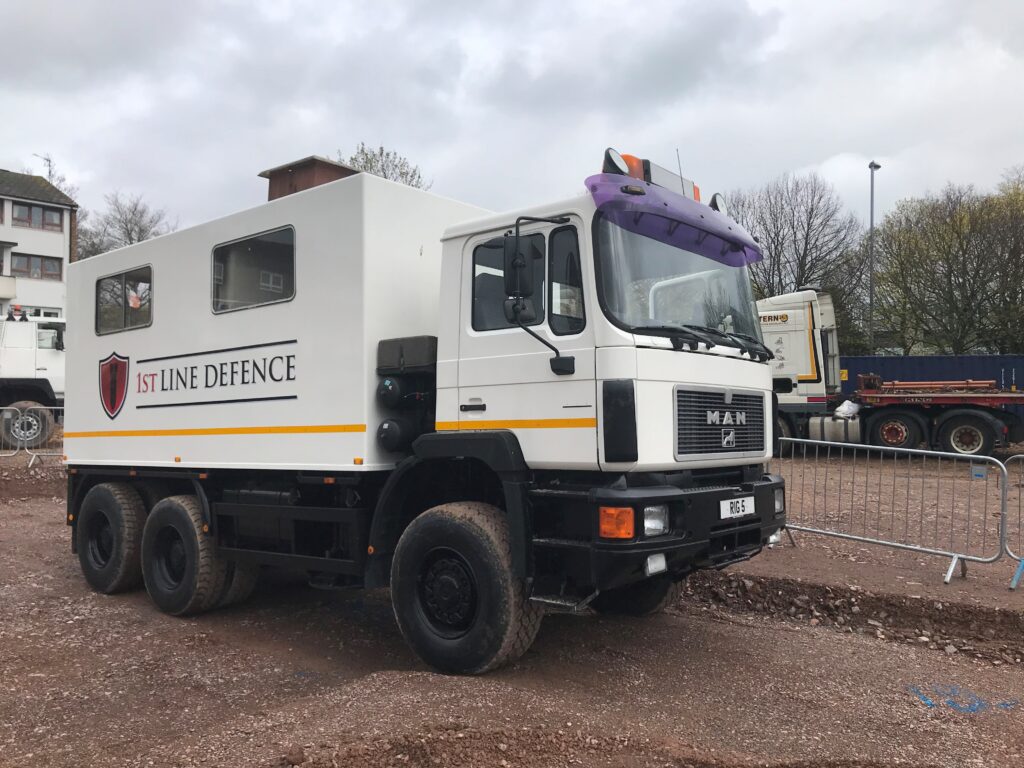 Introducing our latest Intrusive UXO Survey Rig | 1st Line Defence