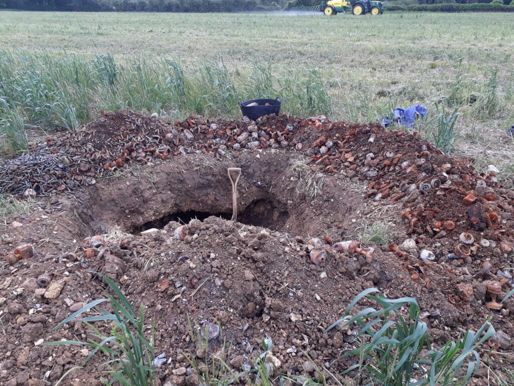 Burn pit found at former RAF Station