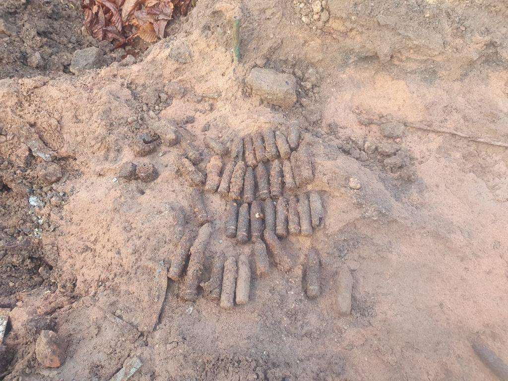 Dozens of 20mm WWII rounds discovered in the Midlands | UXO News