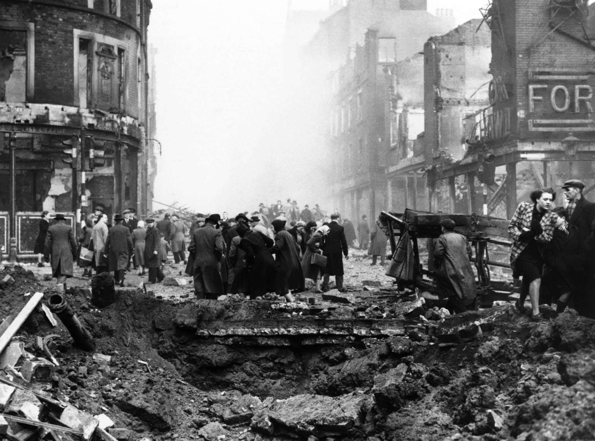 Ww2 Cities Bombed In The Uk